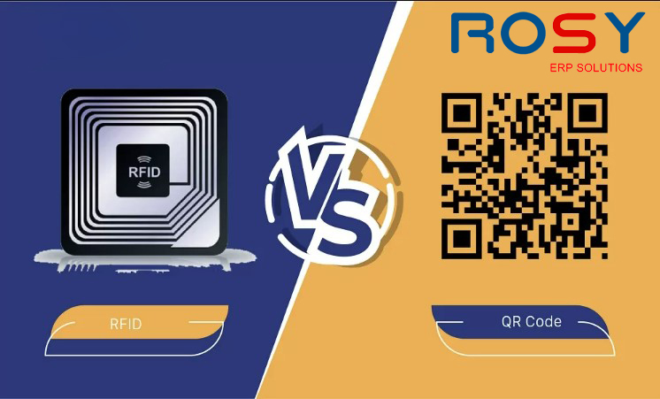 So sánh ứng dụng RFID vs QR Code trong quản lý kho hàng